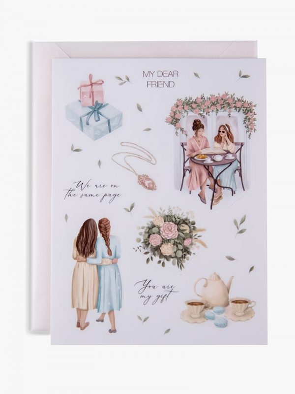 Стікери "Summer Vibes" від бренду Dear Owl | Dear Owl